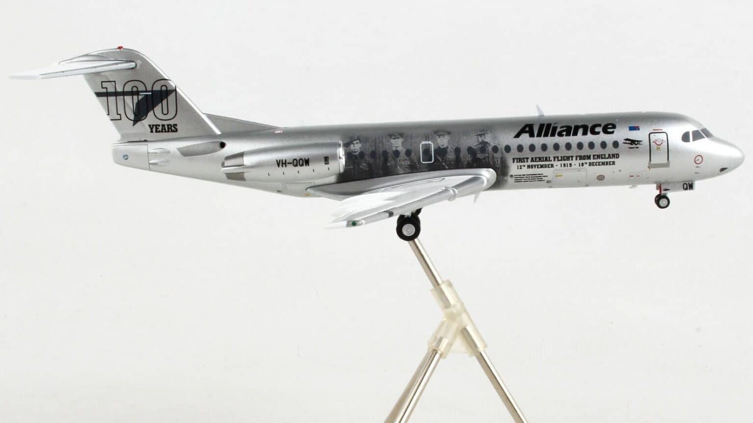 Gemini Jets 1:200 Alliance Airlines Fokker F.70 "100th Anniversary of ...