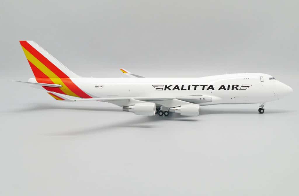 JC Wings 1:200 Kalitta Air Boeing B747-400F 'New Colours' N403KZ ...