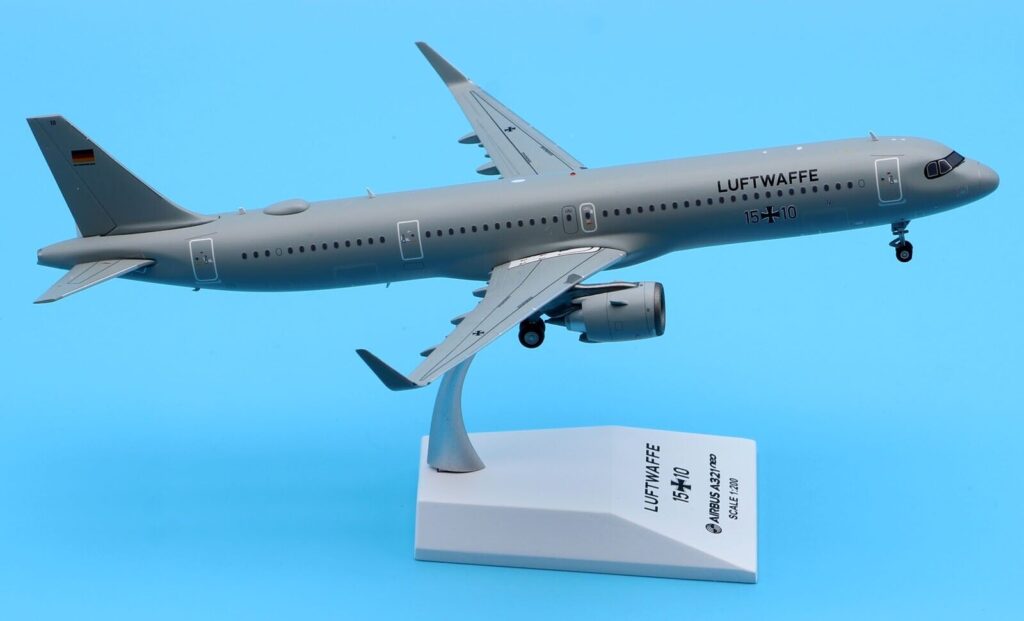 JC Wings 1:200 Luftwaffe (German Air Force) Airbus A321-200 NEO VIP 15 ...