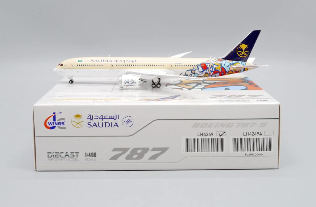 JC Wings 1:400 Saudi Arabian Airlines Boeing B787-900 Dreamliner 'Year ...