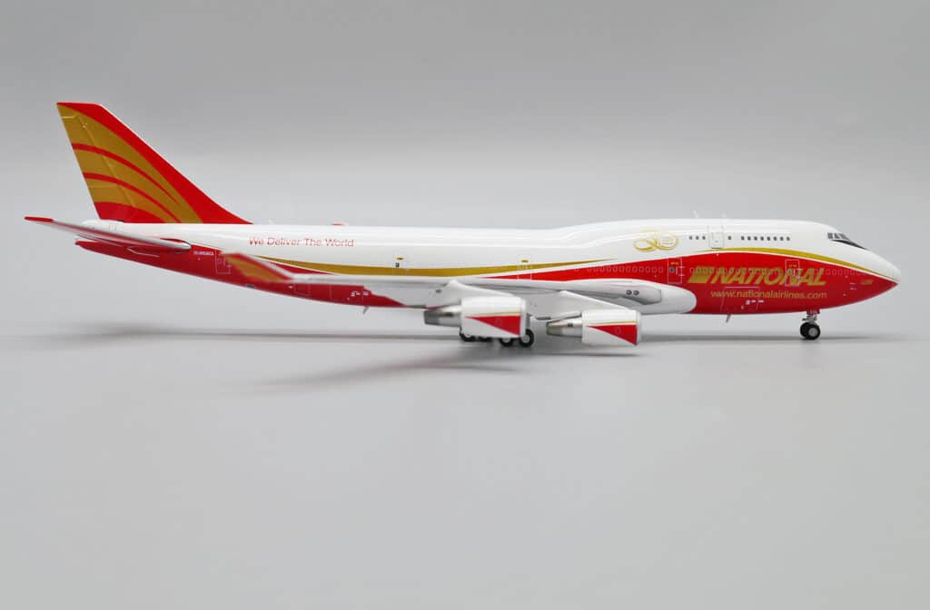 JC Wings 1:400 National Airlines Boeing B747-400(BCF) "30th Anniversary ...