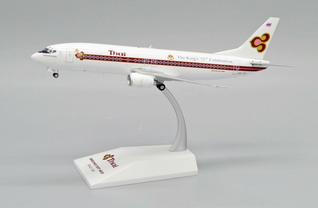 JC Wings 1:200 Thai Airways International Boeing B737-400 'The King's ...