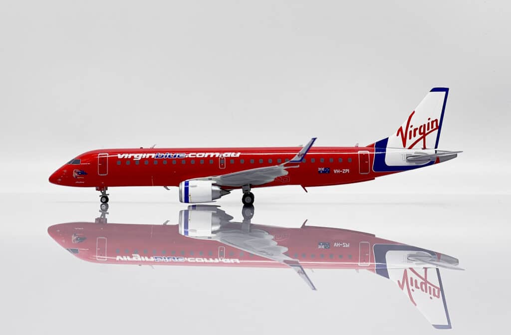 JC Wings 1:200 Virgin Blue Embraer ERJ-190AR 'Allie Albury' VH-ZPI ...