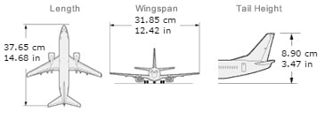 JC Wings 1:200 China Eastern Airlines Airbus A340-600 B-6055 (LH2452)