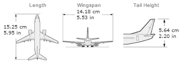 JC Wings 1:200 Frontier Airlines Boeing B737-200 N7377F (XX20506)
