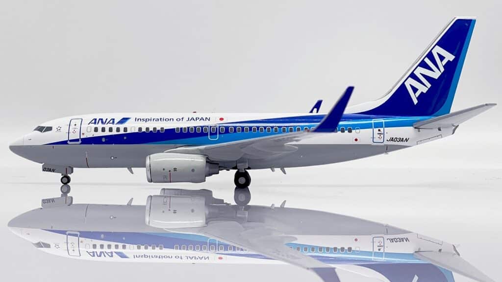 JC Wings 1:200 ANA All Nippon Airways Boeing B737-700w JA03AN (EW2737005) - Collectable Aircraft ...