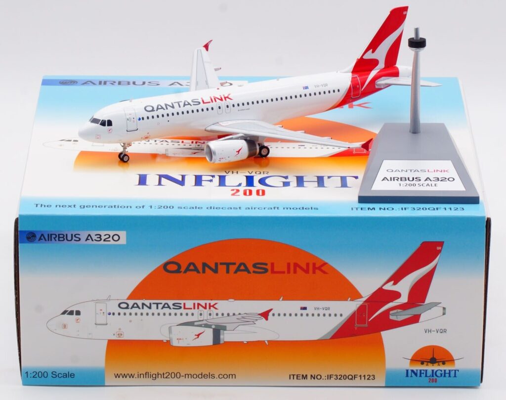 InFlight 200 1:200 QantasLink (Network Aviation) Airbus A320-200 "Shark ...