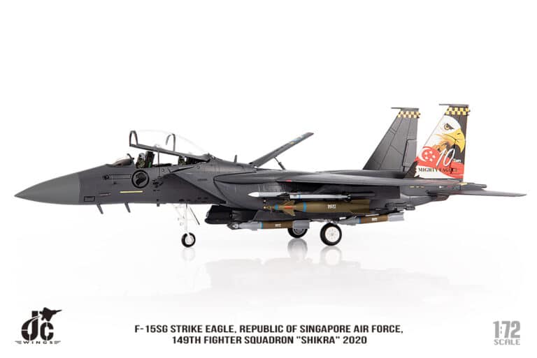 JC Wings Military 1:72 Republic of Singapore Air Force (RSAF) McDonnell ...