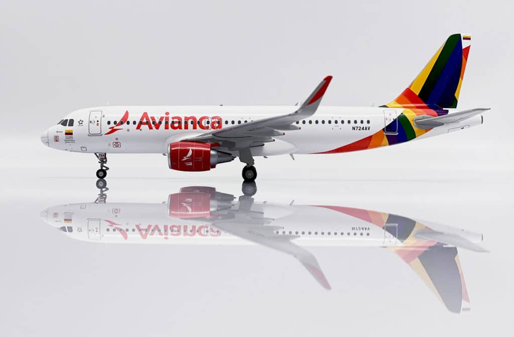 JC Wings 1:200 Avianca Express Airbus A320-200S 'Pride' N724AV (LH2434 ...