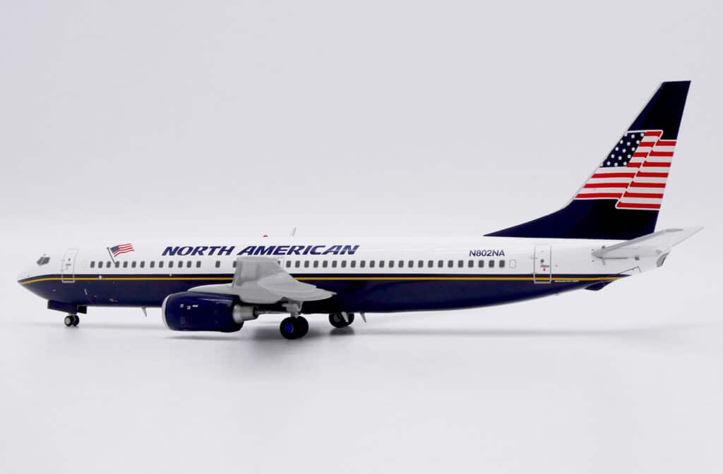 JC Wings 1:200 North American Airlines Boeing B737-800 "Flaps Up ...