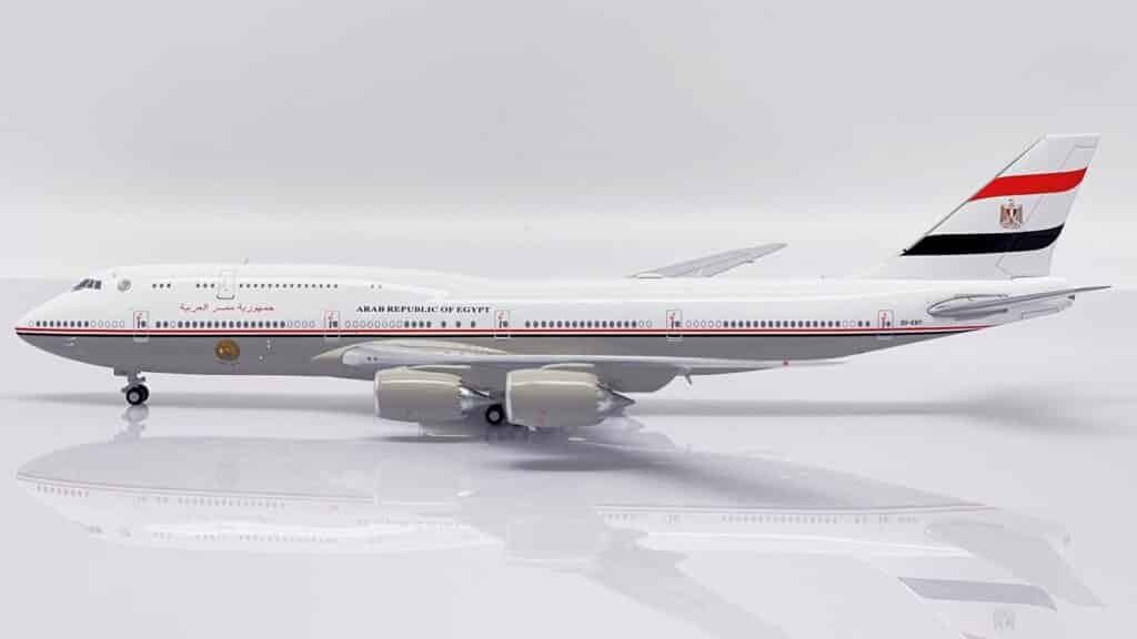 JC Wings 1:400 Egypt Government Boeing B747-800i VIP SU-EGY (LH4318 ...