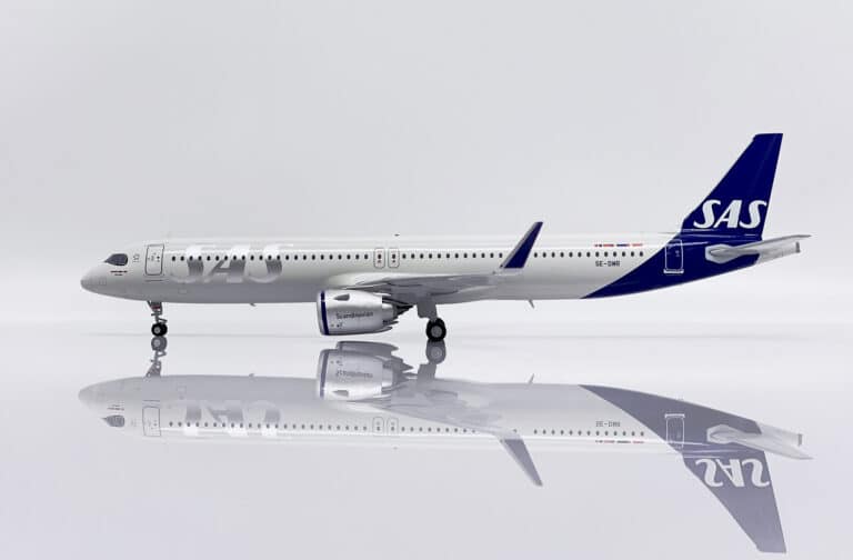JC Wings 1:200 SAS Scandinavian Airlines Airbus A321-200 NEO 'Asa ...