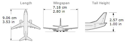 JC Wings 1:400 Royal Jordanian Embraer E190-E2 "1800th Embraer E-Jet ...