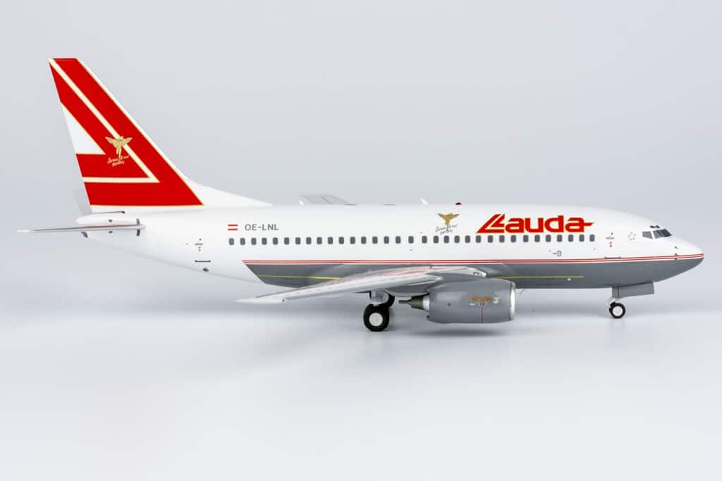 NG Models 1:200 Lauda Air Boeing B737-600 OE-LNL (NG06008)