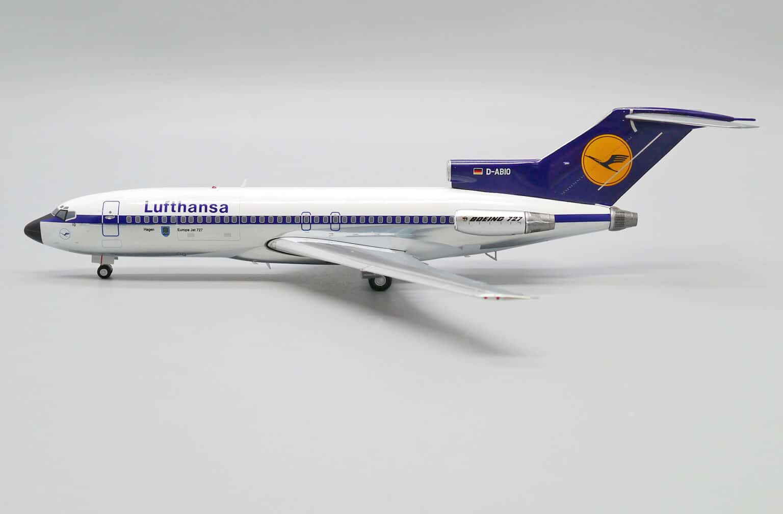JC Wings 1:200 Lufthansa Boeing B727-100 "Hagen" D-ABIO (XX20162)