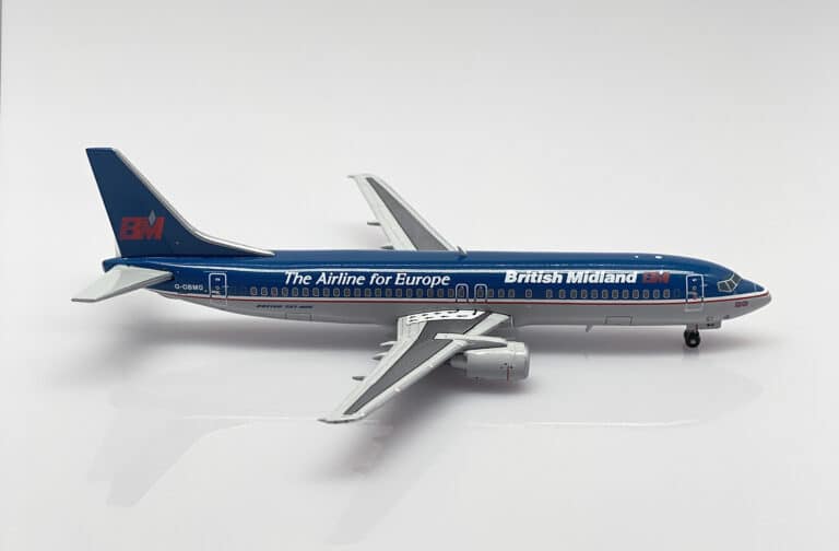 JC Wings 1:400 British Midland Boeing B737-400 "The Airline for Europe ...