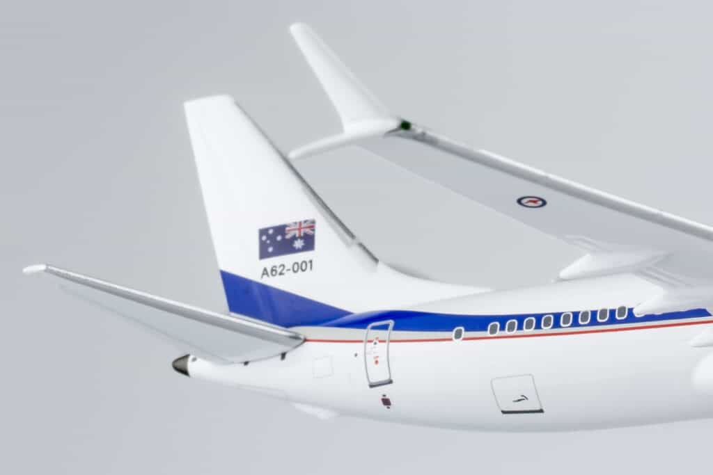 NG Models 1:400 Royal Australian Air Force (RAAF) Boeing B737 MAX 8 BBJ ...