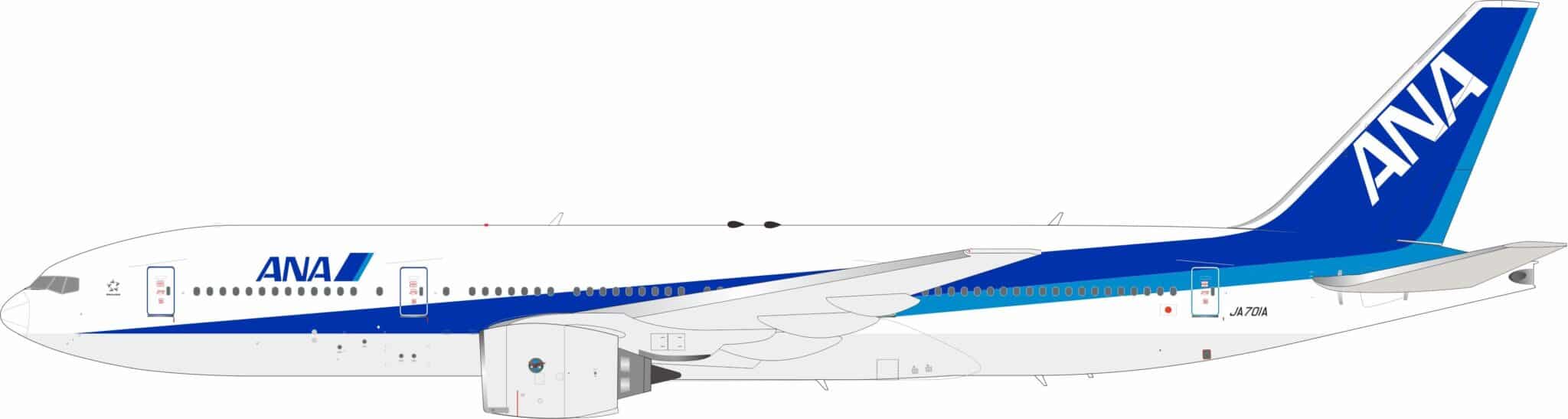 InFlight 200 1:200 ANA All Nippon Airways Boeing B777-200 JA701A (B-772 ...