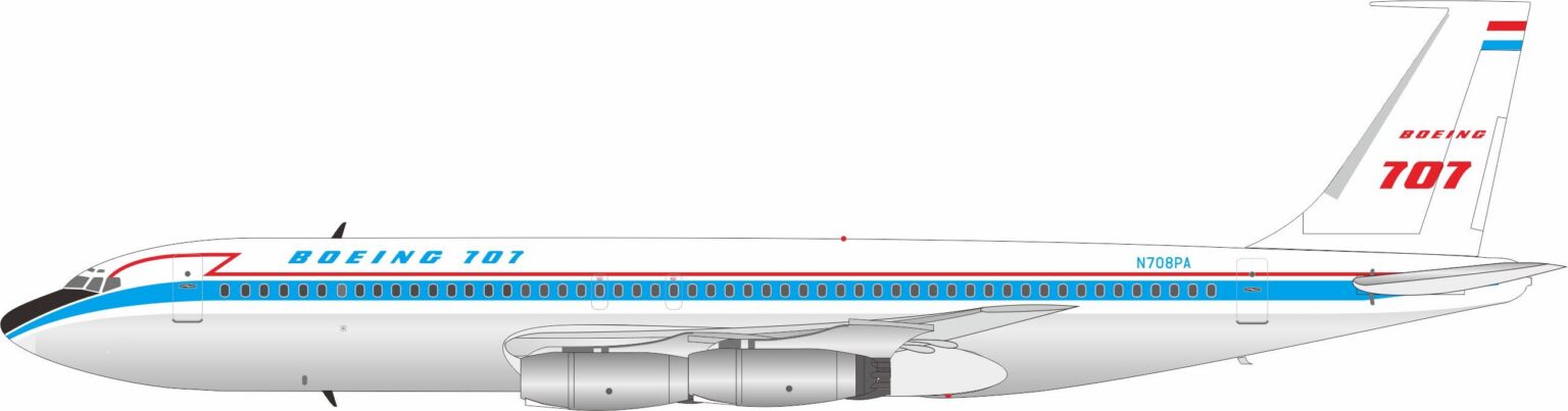 InFlight 200 1:200 Boeing Aircraft Company Boeing B707-100 "House ...