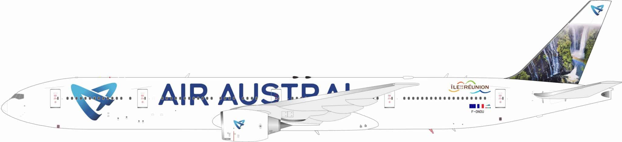 InFlight 200 1:200 Air Austral Boeing B777-300(ER) F-ONOU (IF773UU0226)